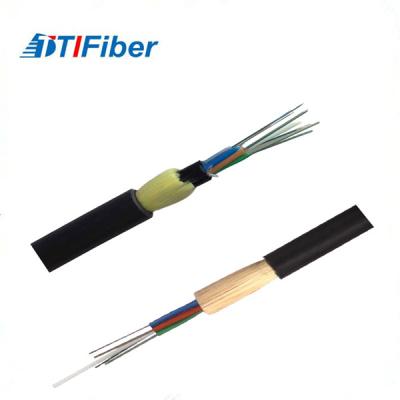 China 24 Core All Dielectric Self Supporting Fiber Optic Patch Cord ADSS Aerial Application for sale