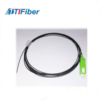 China SC APC Fiber Optic Pigtail Single Mode 3m 0.9mm Waterproof Fast Connector for sale