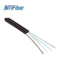China FTTH Drop Fiber Optic Cable Single Mode 2.0x5.0mm Steel Wire FRP Strength Member Indoor Outdoor for sale