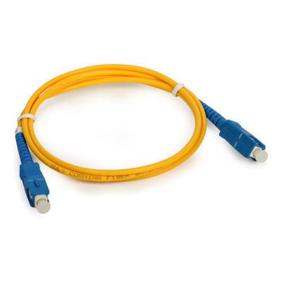 China Singlemode Fiber Optic Patch Cord SC LC ST FC Connector Low Insertion Loss 0.3dB for sale