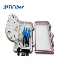 China FTTH Optical Fiber Distribution Box with 6-48 Port Options for Wall-Mounted Installation for sale