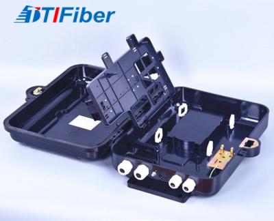 China Wall / Pole Mounted Fiber Optic Terminal Box 48 Core ABS Protection Level IP65 for sale