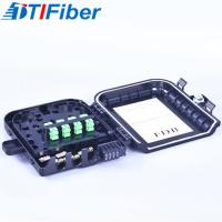 China ABS Material Fiber Optic Terminal Box 8 Cores IP68 Waterproof Wall Mounted for sale