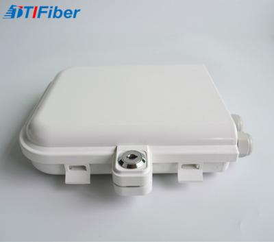 China ABS Material Fiber Optic Terminal Box 8 Cores IP68 Waterproof Wall Mounted for sale