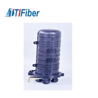 China 48 96 144 Core Fiber Optic Splice Closure Vertical Dome Type Heat Shrinkable Structure for sale