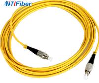 China Duplex / Simplex Fiber Optic Patch Cord Customized PVC LSZH Jacket 5 Years Warranty for sale