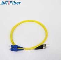 China Duplex / Simplex Fiber Optic Patch Cord Customized PVC LSZH Jacket 5 Years Warranty for sale
