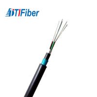 China Armored Fiber Optic Cable GYTA53 4-144 Core Single Mode Stranded Loose Tube 14.5mm for sale