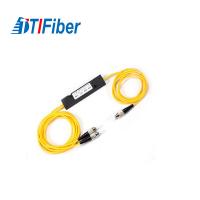 China FTTH PLC Fiber Optic Splitter ABS Box Type Low PDL Wide Operating Wavelength for sale