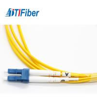 China UPC APC G652D Fiber Optic Patch Cord 2.0mm 3.0mm PVC LSZH LC-SC Connector for sale