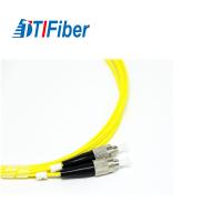 China Single Mode Duplex ST / ST 2.0mm Fiber Optic Network Cable Jumper Low Insertion Loss for sale