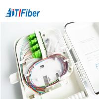 China FTTH 16 Port Fiber Optic Distribution Box with SC/APC Adapter and 1.5m Pigtails for sale