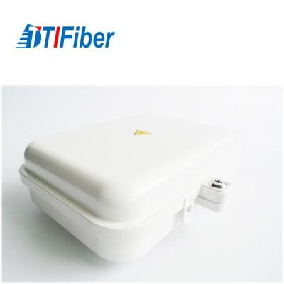 China IP66 FTTH 16 Port Optical Fiber Distribution Box 8-24 Cores SC APC Adapter for sale