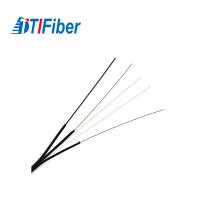 China Single Mode Fiber Optic Armored Drop Cable 1 Core 4 Core 1km FTTH Outdoor LSZH for sale