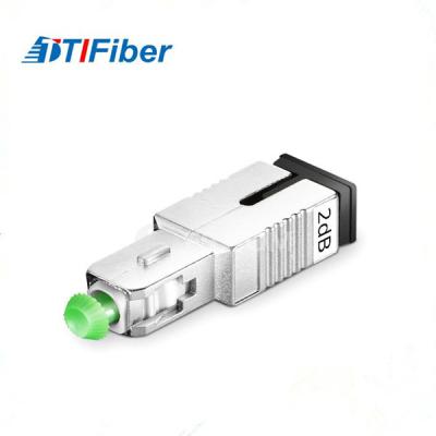 China SC/LC Female to Male Multimode Fiber Optic Attenuator 1-30dB Range 1000mW Power for sale