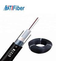 China GYXTW Fiber Optic Cable 4 Core Single Mode PVC Jacket Telecommunication Application for sale