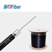 China GYXTW Fiber Optic Cable 4 Core Single Mode PVC Jacket Telecommunication Application for sale