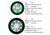 China GYTS Outdoor Fiber Optic Cable 2-144 Core Singlemode/Multimode 10.2-17.2mm Diameter for Communication Systems for sale