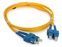 China Single Mode Fiber Optic Patch Cord SC LC FC Low Insertion Loss 0.2dB Simplex Duplex for sale