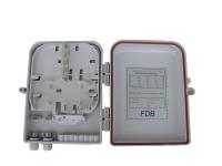 China 1x8 PLC 1x16 PLC 16 Port Fiber Optic Splitter Distribution Box IP65 for LC SC ST FC for sale