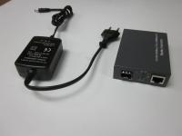 China Dual Gigabit Fiber Optic Media Converter 10/100/1000M Full Duplex with 100km Transmission Distance for sale