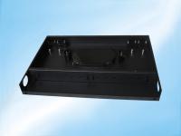 China Cold rolled steel sheet Fixed type optical fiber termination box with 1U / 2U / 3U / 4U standard structure for sale