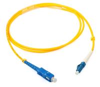 China Single Mode Fiber Optic Patch Cord SC LC FC Low Insertion Loss 0.2dB Simplex Duplex for sale