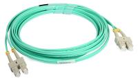 China SC UPC Simplex Duplex Fiber Optic Patch Cord 3.0mm OM3 OM4 Test LAN for sale