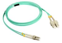 China SC UPC Simplex Duplex Fiber Optic Patch Cord 3.0mm OM3 OM4 Test LAN for sale