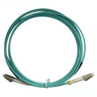 China OM3 / OM4 UPC LSZH Fiber Optic Patch Cord with Red Black Boot for sale