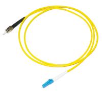 China ST SM Simplex Fiber Patch Cord 3m Telecom Grade Low Insertion Loss 0.2dB for sale