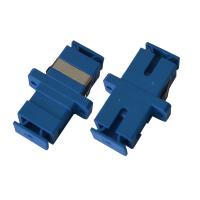 China CATV High Return Loss SC SM Fiber Optic Adapter with Ceramic Sleeve, ≤0.2dB Insertion Loss, -40°C to +85°C Temperature Range for sale