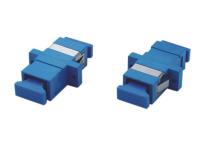 China CATV High Return Loss SC SM Fiber Optic Adapter with Ceramic Sleeve, ≤0.2dB Insertion Loss, -40°C to +85°C Temperature Range for sale
