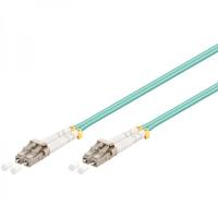 China Aqua SC OM3 Fiber Pigtail 0.9mm 2.0mm 3.0mm Cable Diameter Low Insertion Loss for sale