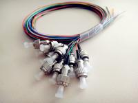 China FC Singlemode Fiber Optic Pigtail OFNP Jacket 0.9mm G652D Low Insertion Loss for sale