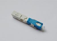 China UPC APC SC Fast Singlemode Fiber Optic Connector with Fiber Inside for sale
