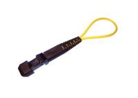 China Mechanical SM MM MPO Fiber Optic Loopback Plug with ≤0.35dB Insertion Loss for Network Testing for sale