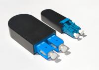 China OM3 LC Fiber Optic Loopback 50/125μm with ≤0.3dB Insertion Loss for CATV and Premise Networks for sale
