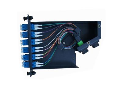 China 3U MPO Patch Panel with 12 LC/SC Duplex Connectors for High-Density Fiber Optic Networks for sale