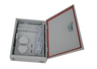 China 16 FTTH drops Fiber Optic Distribution Box , Wall mounted PLC Splitter Distribution Box for sale