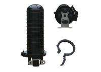 China Vertical Fiber Optic Splice Closure 96 Core Capacity with 7-22mm Cable Diameter Range and Mechanical Sealing for sale