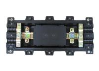 China 24 Core UV Protection Optical Splice Closure 435×190×80mm for FTTH Networks with 192 Fiber Capacity for sale