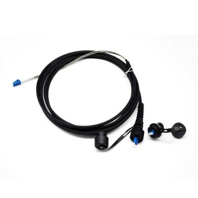 China ODVA LC Duplex IP67 Waterproof Fiber Optic Patch Cord SM OM3 OM4 4.8mm for sale