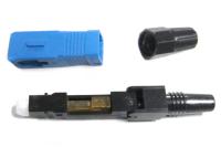 China SC Fast Connector 2.5mm Ferrule for FTTH Distribution Frames - 0.3dB Insertion Loss, 50dB Return Loss for sale