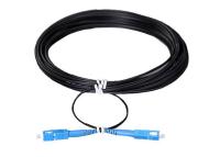 China 12-Core LSZH Outdoor FTTH Fiber Cable with G657A Fiber - 2.0×5.3mm Dimensions, 60N Load Capacity for sale