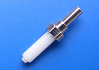 China Ceramic Zirconia APC Optical Fiber Ferrule for SM SC Connector - 2.499mm OD, 0.125mm ID, 10.5mm Length for sale