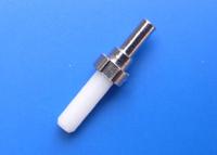 China Ceramic Zirconia APC Optical Fiber Ferrule for SM SC Connector - 2.499mm OD, 0.125mm ID, 10.5mm Length for sale