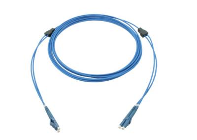 China FTTH Duplex Armored Fiber Patch Cord 2.0mm OM3 for National Defense for sale