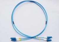 China FTTH Duplex Armored Fiber Patch Cord 2.0mm OM3 for National Defense for sale