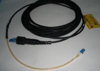 China PDLC Fiber Optic Patch Cord Outdoor Waterproof Cable Single Mode Multimode 2 Core for sale